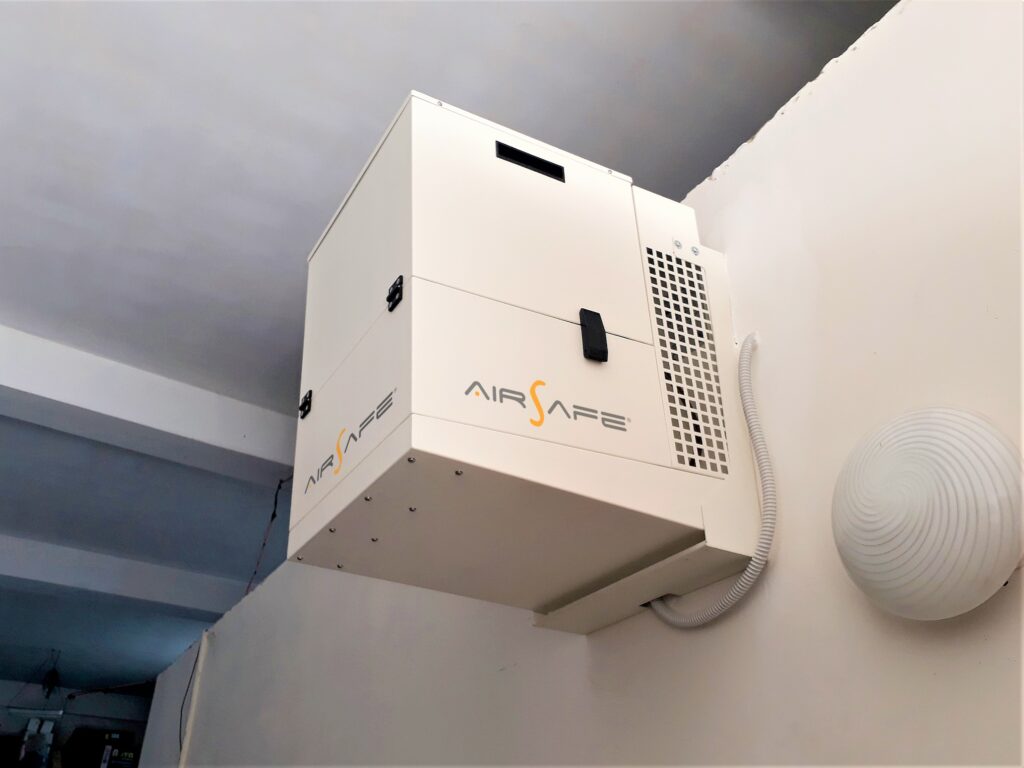 Centralized systems for high-flow suction of medical aerosol ...